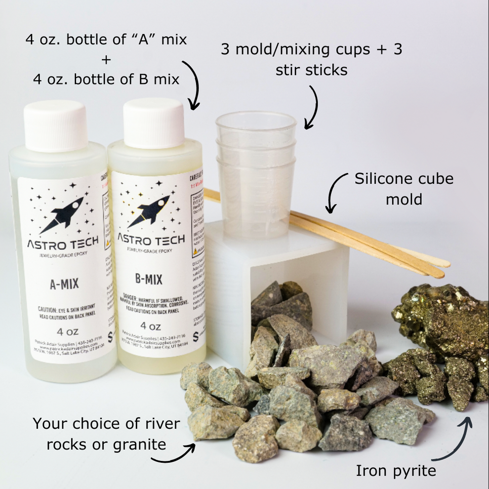 Resin Cube Kit | Epoxy Resin | Resin Jewelry | Epoxy Resin How To ...