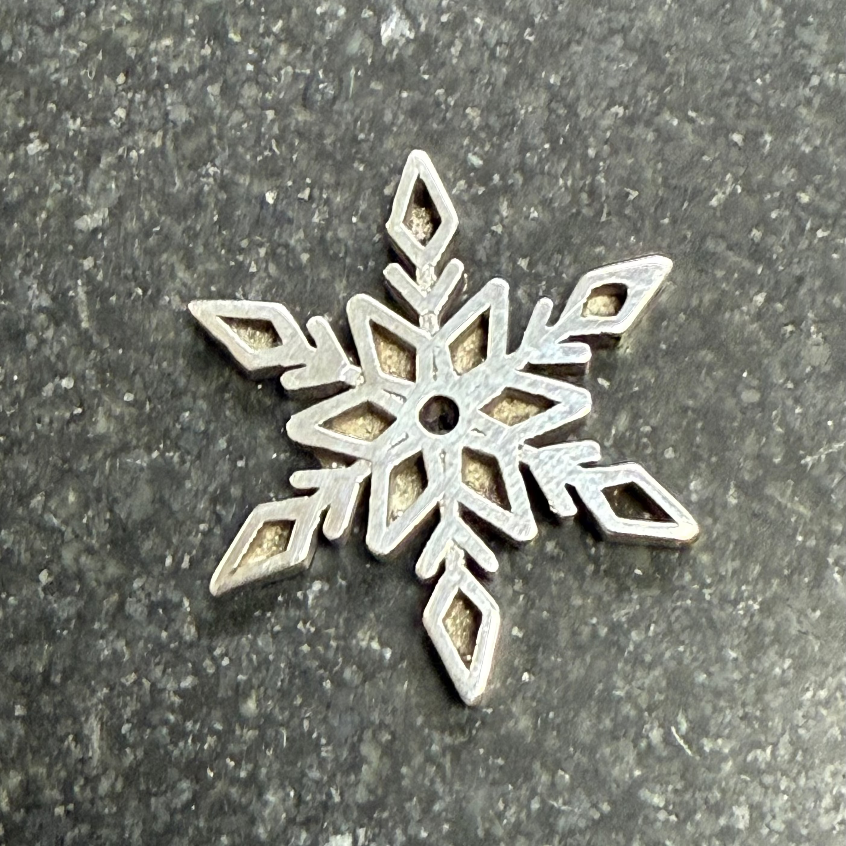 Snowflake Pendant - Sterling Silver – Patrick Adair Supplies