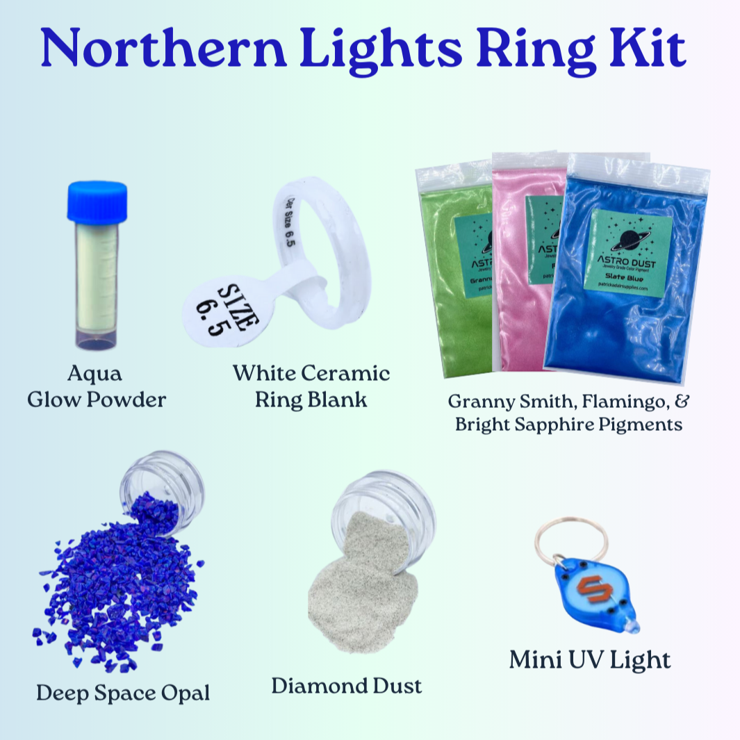 Ring Kits | Jewelry Making Supplies | Glow Ring | How to Make a Ring ...