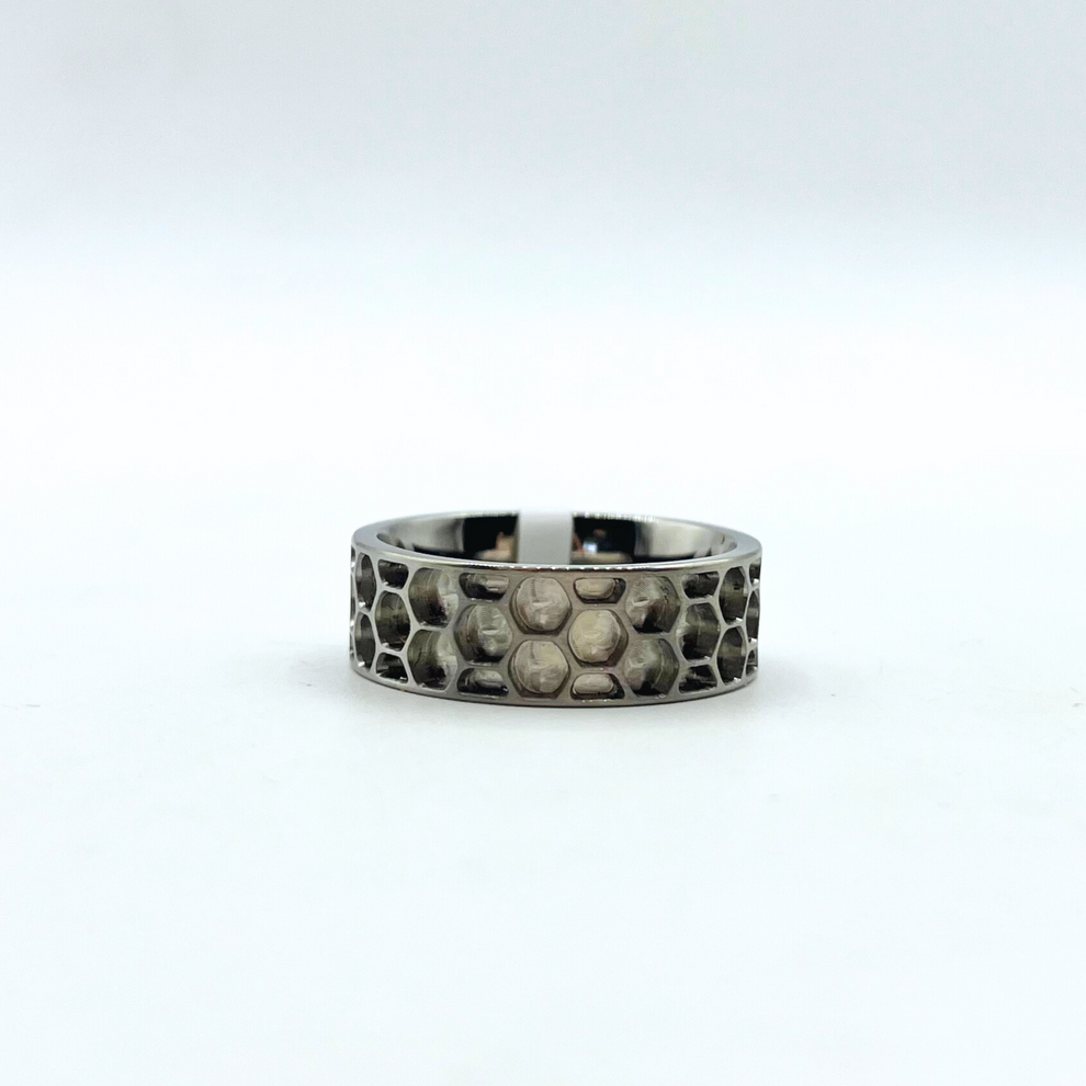 Titanium Hexagon Ring Blank | Ring Blanks | Ring Blanks for Inlay ...
