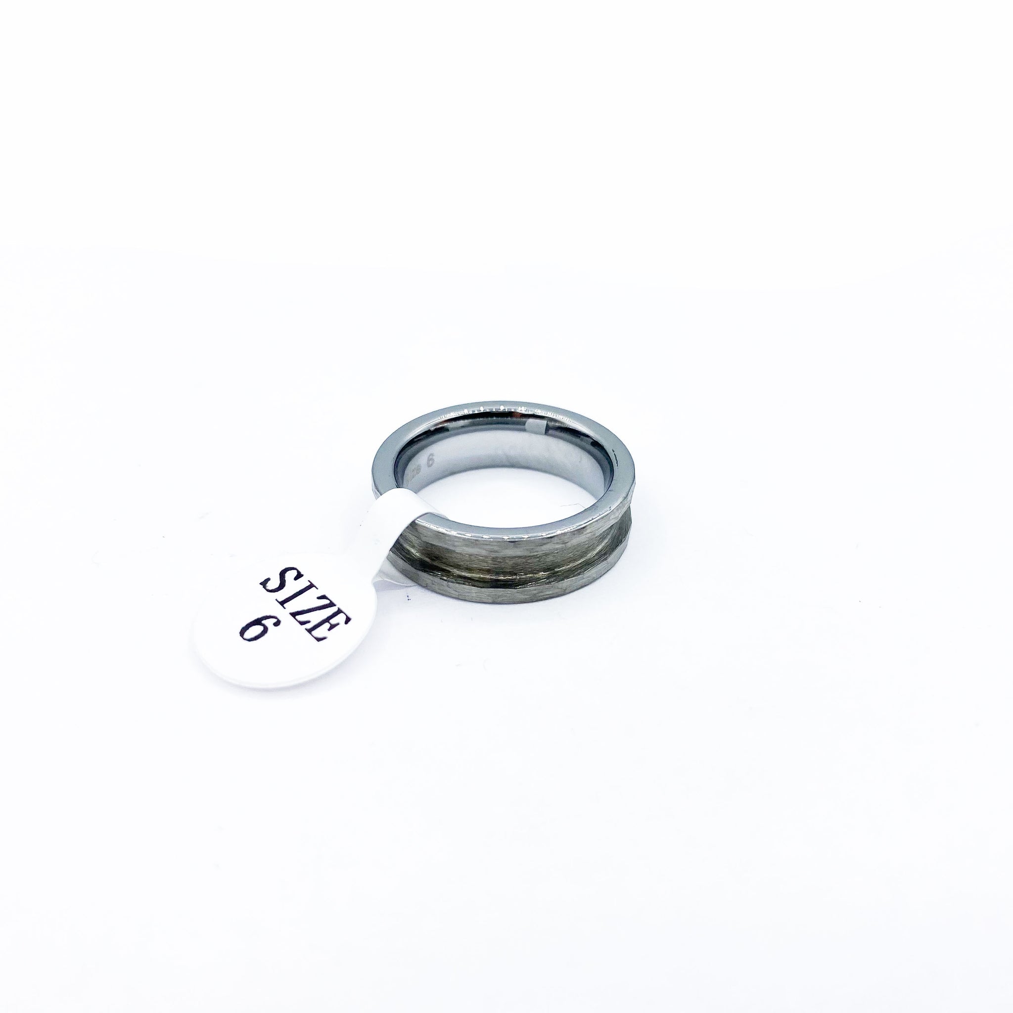 Hammered Tungsten Ring Blank | Ring Blanks | Ring Blanks for Inlay ...