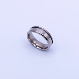 Titanium Ring Offset Inlay Channel | Patrick Adair | Ring Making ...